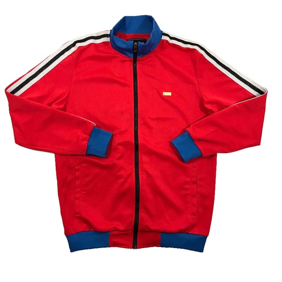 Reason | Jackets & Coats | Mens Red And Blue Track Jacket Size Large ...
